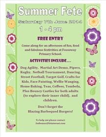 Fossoway Primary School Fete 2014 - Fossoway